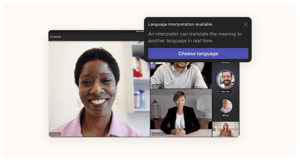 How to use the Microsoft Teams language interpretation feature with Interprefy "Inject"